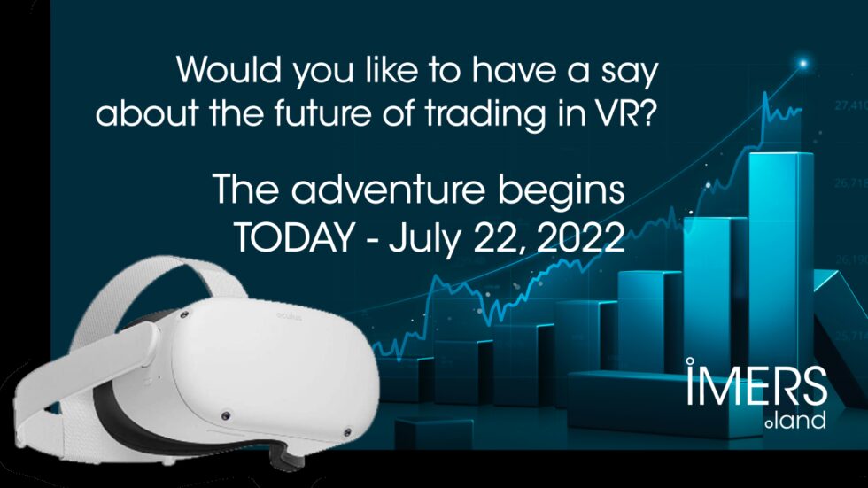 Immersive VR Trading Hub Alpha Launch - IMERS Land