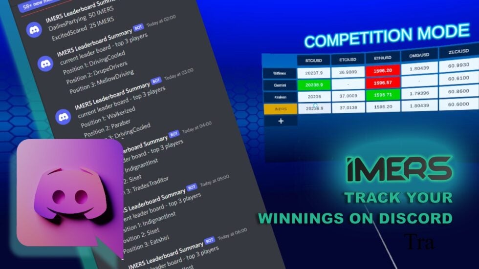 Track your winnings on Discord - IMERS Land